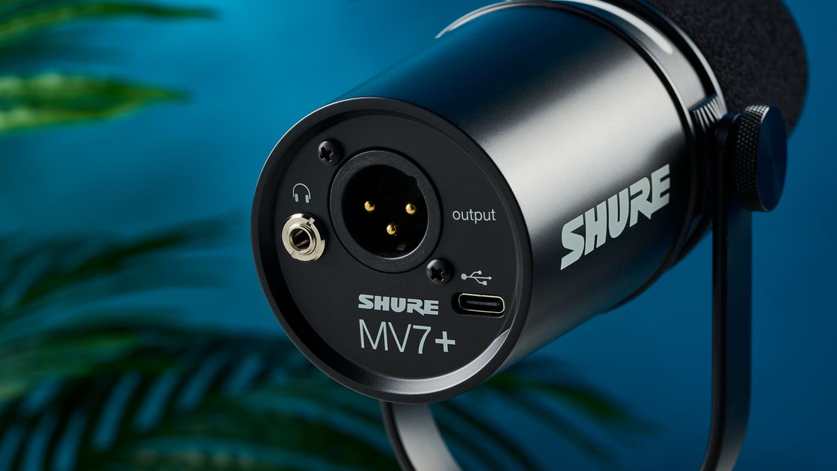 Shure MV7+ podcast microphone review | Tom's Guide