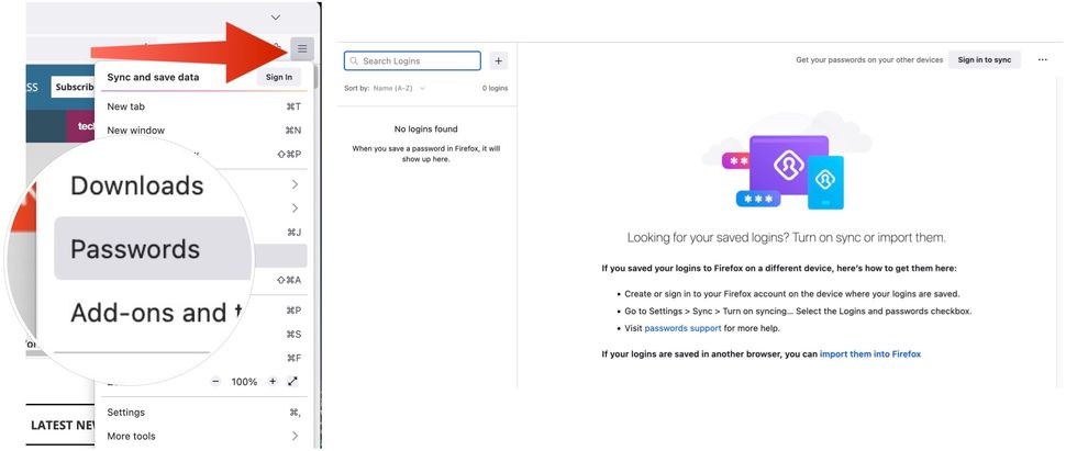 Firefox Password Manager: How to save, view and manage passwords in Mozilla's browser | TechRadar