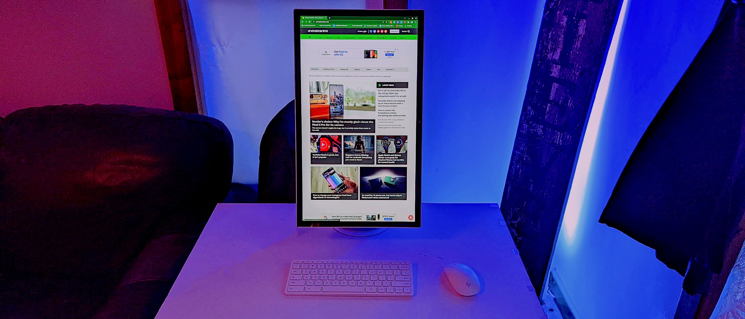 HP Chromebase All-in-One review: A great-looking computer that puts a ...
