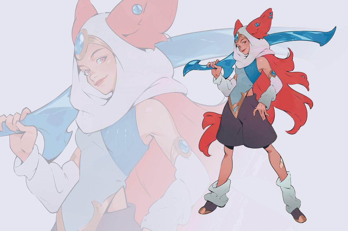 Meet female character designs with attitude in this artist's ...