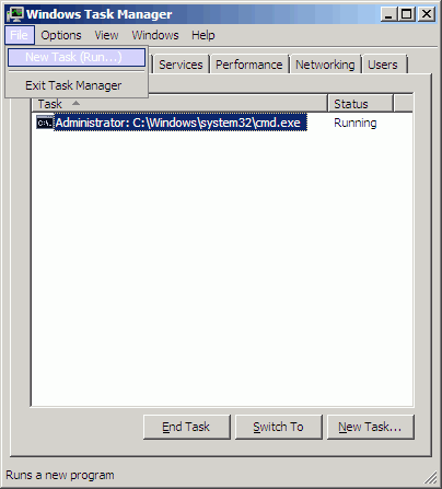 The "Desktop" - Windows Server 2008 Core Installation | Tom's Hardware