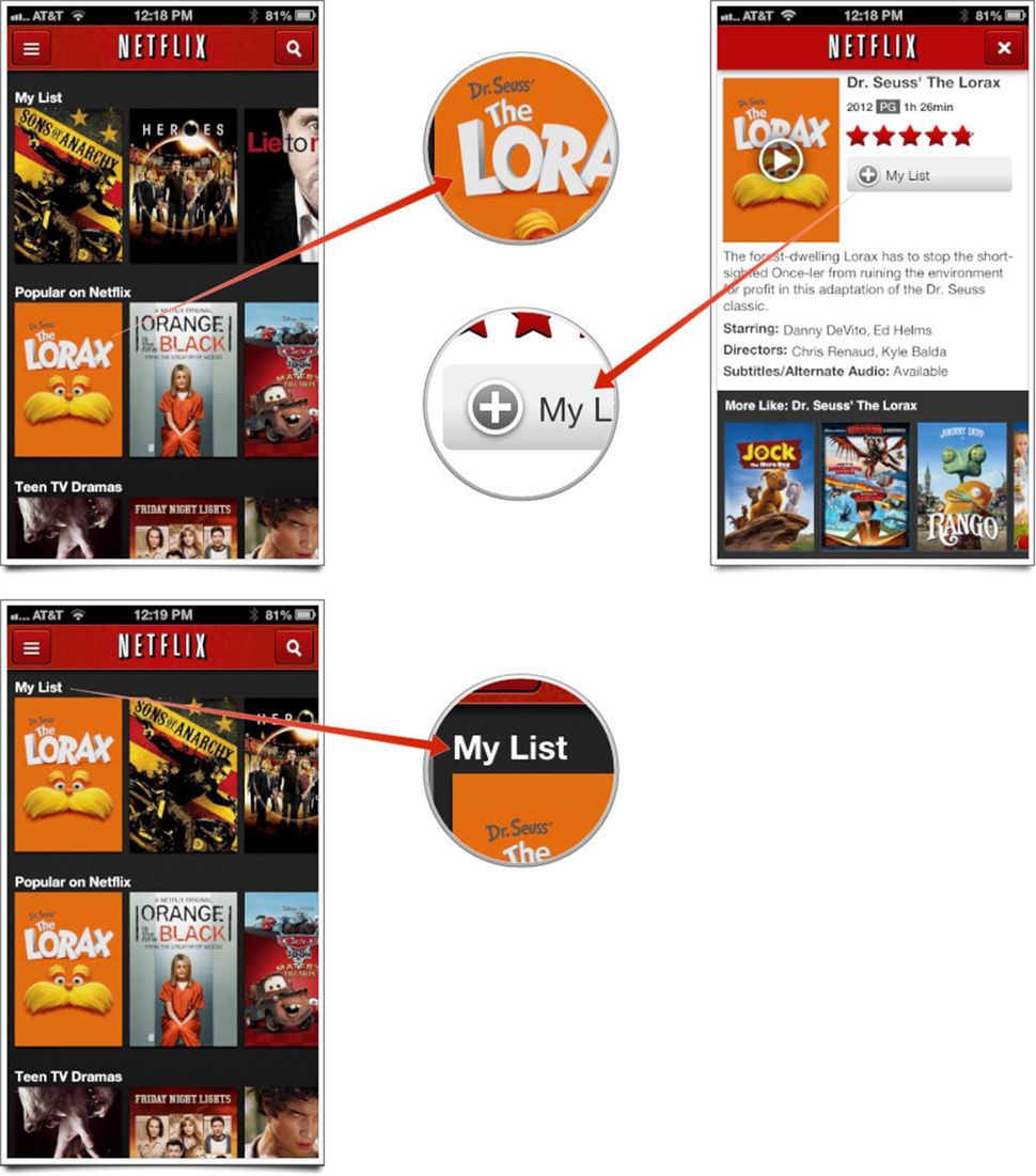 How to use the My List feature in Netflix to save movies and shows for ...