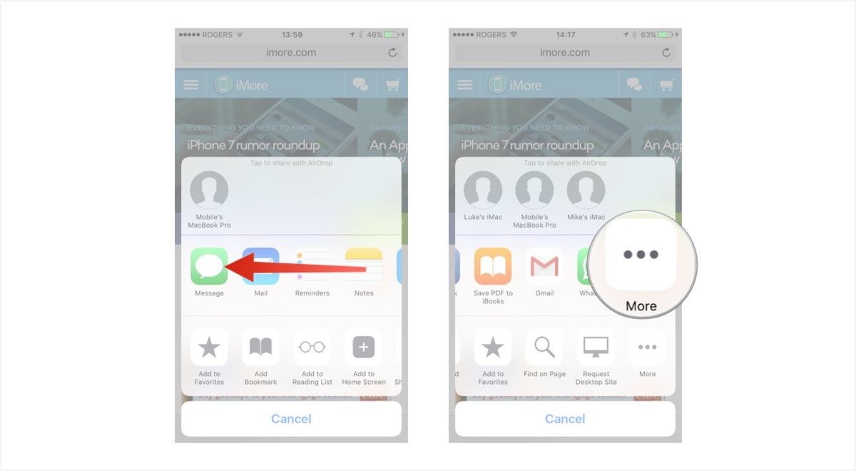 How to use sharing and action extensions on iPhone and iPad | iMore