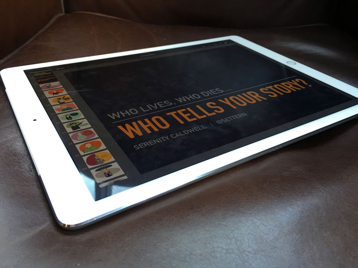 How I built and presented my conference talk on the iPad | iMore