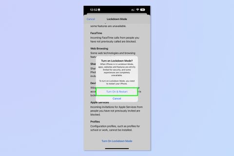How to enable iOS Lockdown Mode | Tom's Guide