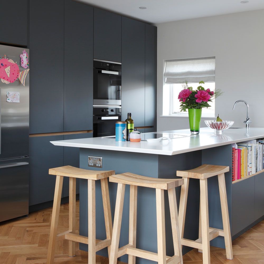 18 navy kitchen ideas to show how to use this stylish shade | Ideal Home