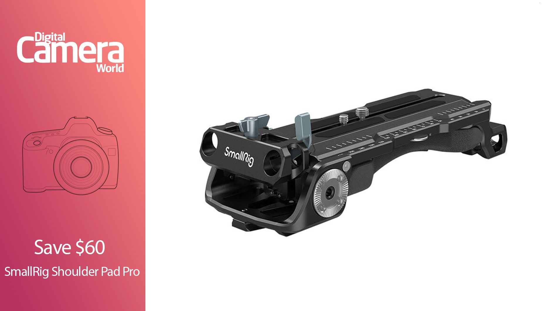 Stabilize your video for cheap by saving $60 on the SmallRig Shoulder ...