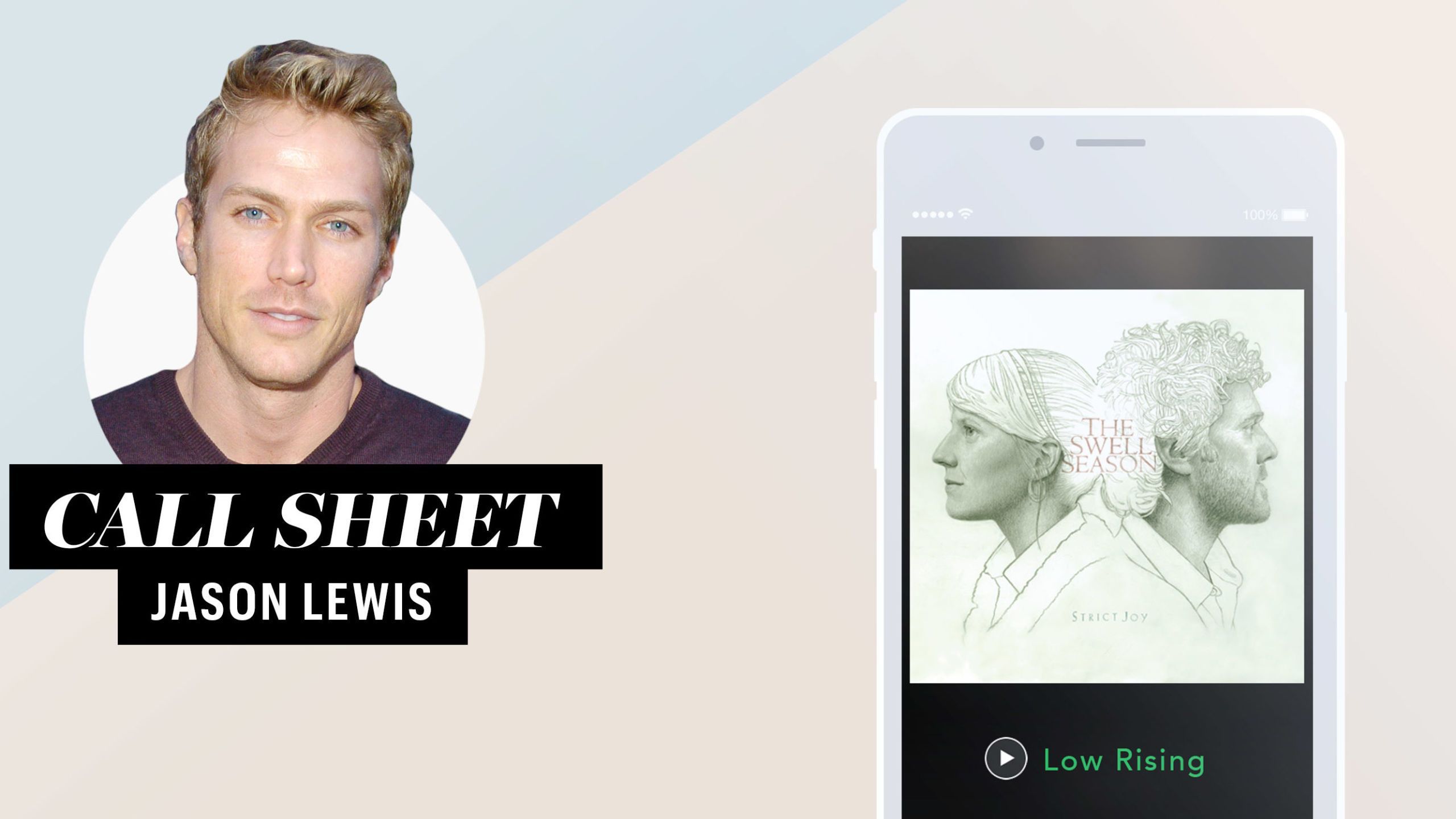 Jason Lewis Call Sheet - What's on Jason Lewis' Phone? | Marie Claire