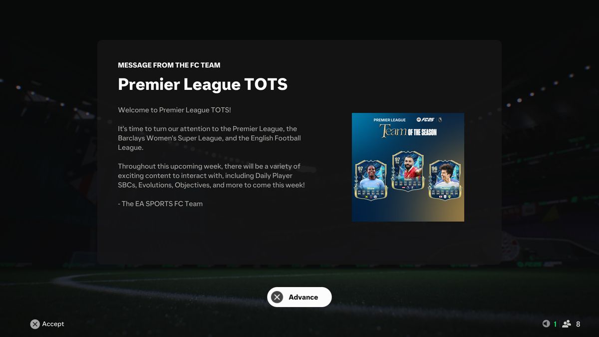 FC 25 TOTS tracker and full release schedule | GamesRadar+
