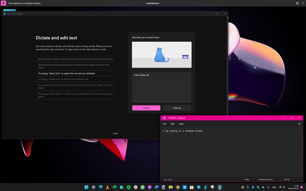 How to use the improved Voice Access feature to control Windows 11 ...