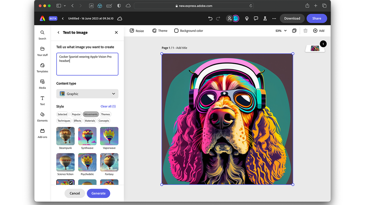 Adobe FireFly AI wants to take on Bing Chat - here's why it could win ...