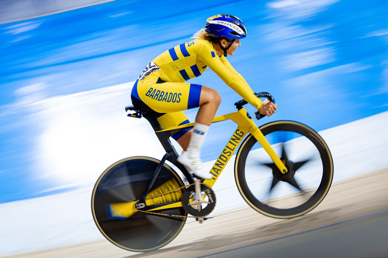 Meet the track rider who ditched British Cycling for Barbados, and her ...