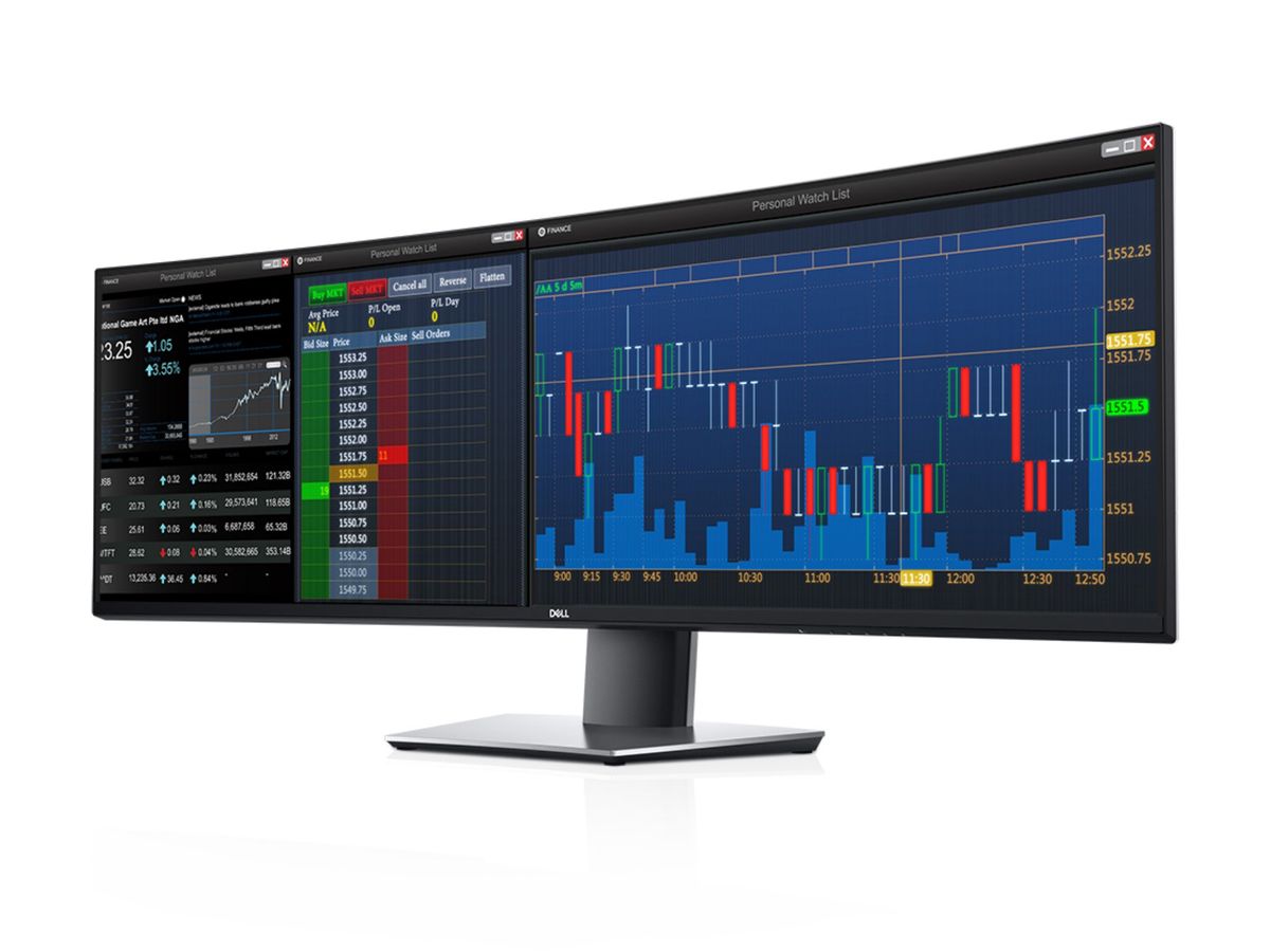 Dell's new UltraSharp 49 is a massive curved ultrawide monitor built ...