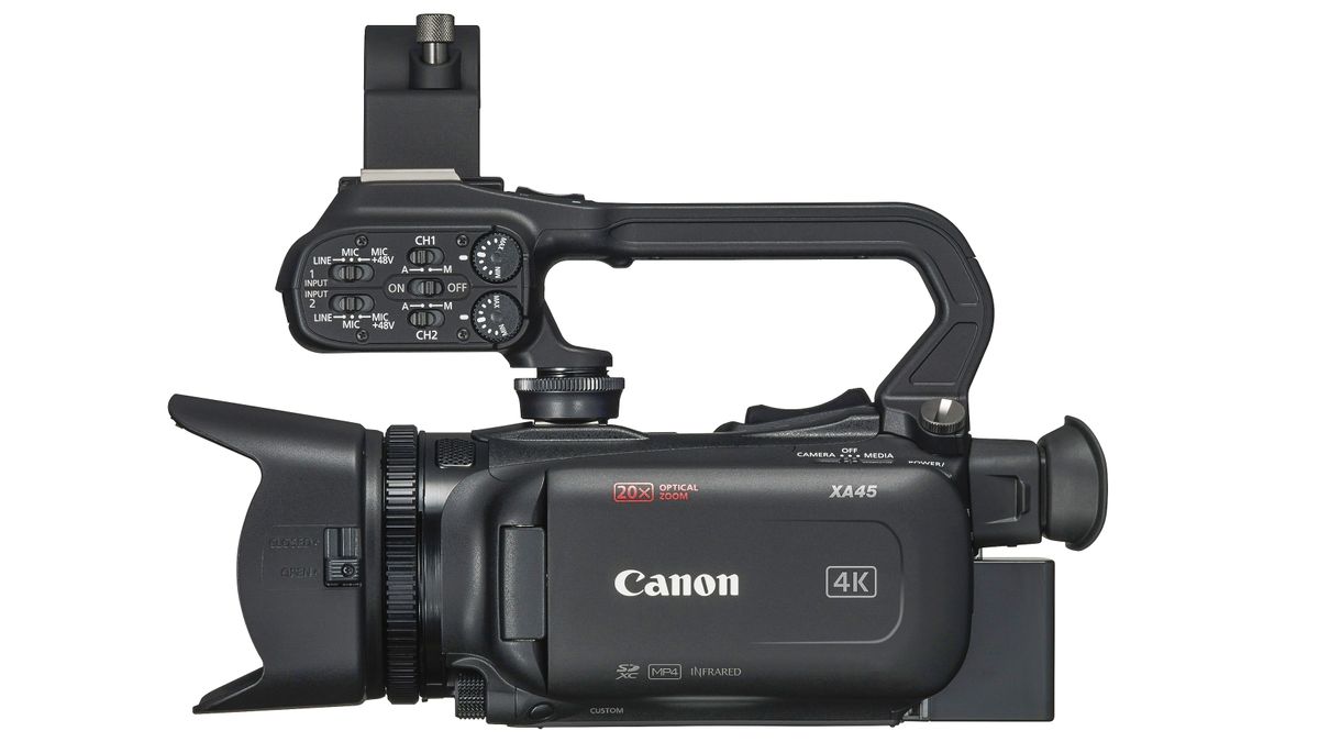 Canon XA45 pro camcorder is finally available in Europe | Digital ...