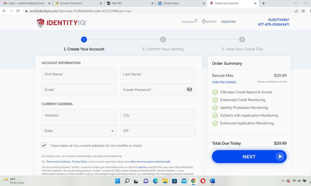 IdentityIQ Secure Max review | Tom's Guide