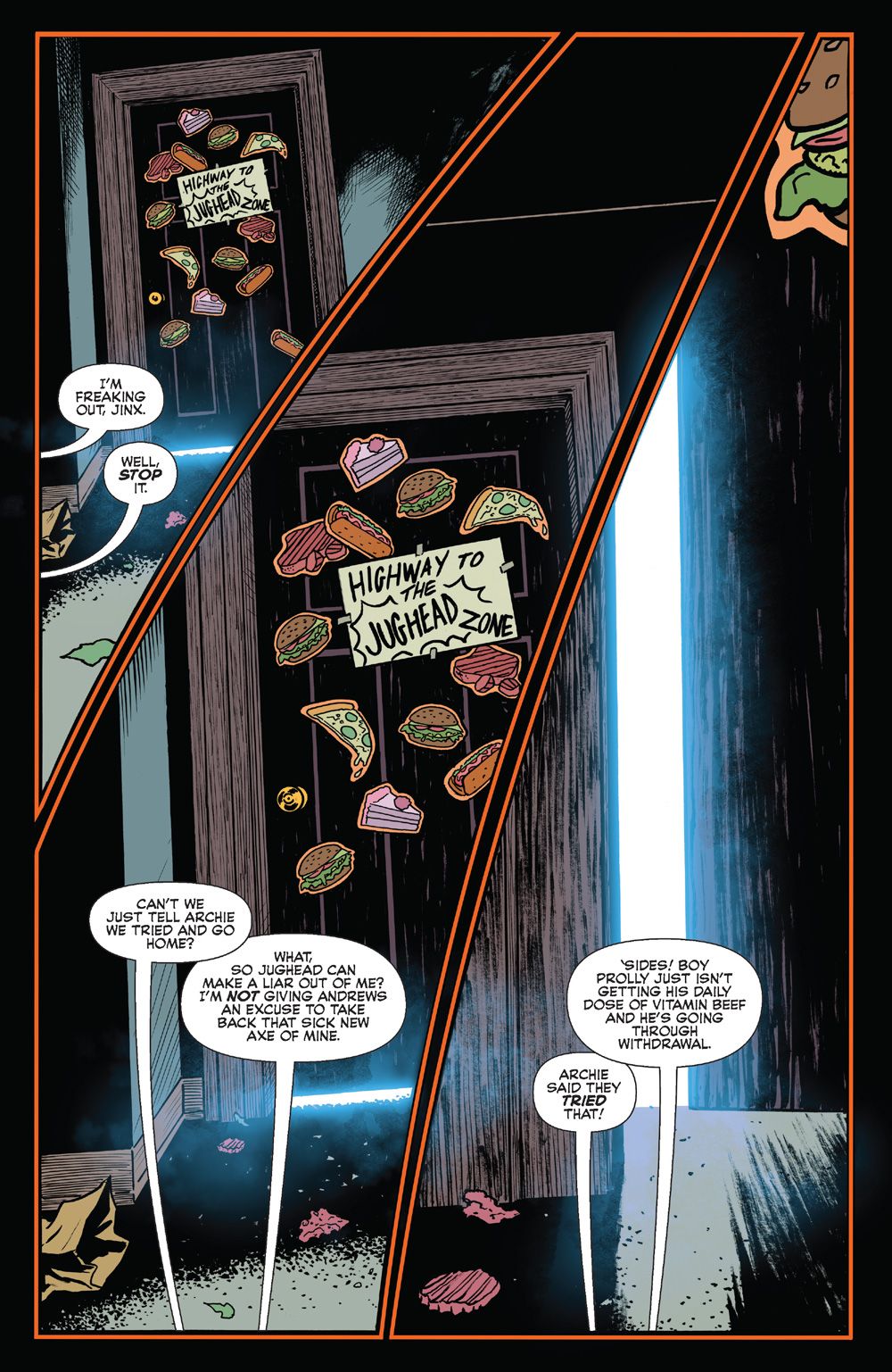 Hamburger horror! Jughead is possessed and only spooky teen Jinx can ...