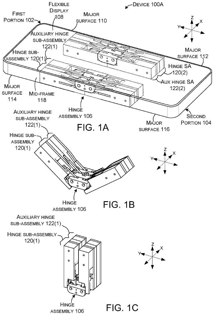 Microsoft hinge patent reveals company was exploring folding Flip style ...