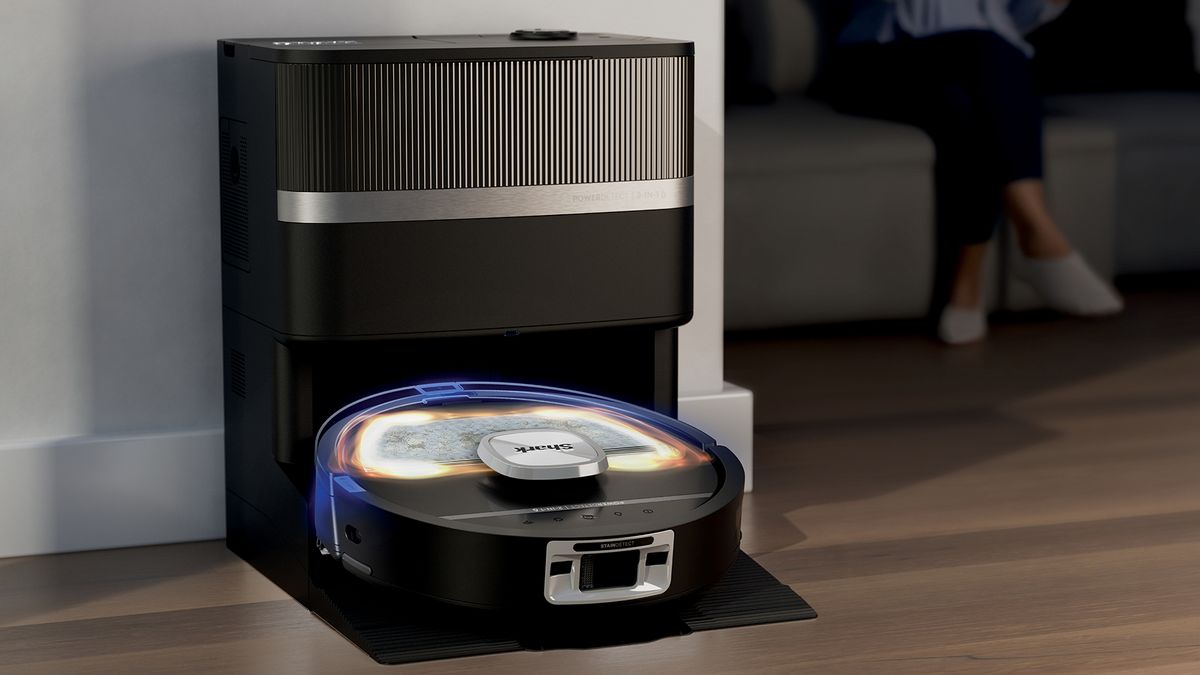 El nuevo robovac de Shark tiene una luz ultravioleta que hace que tus ...