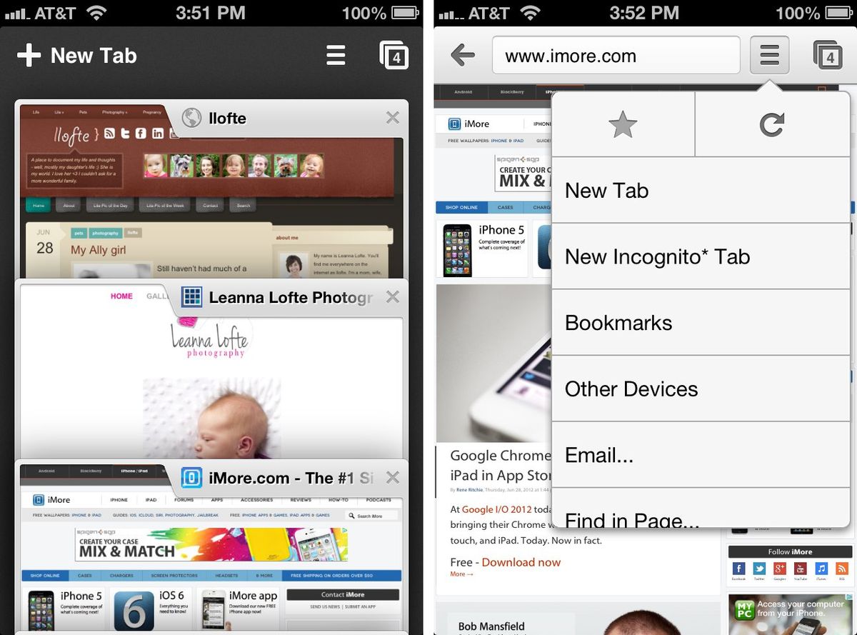 Google Chrome for iPhone and iPad review | iMore