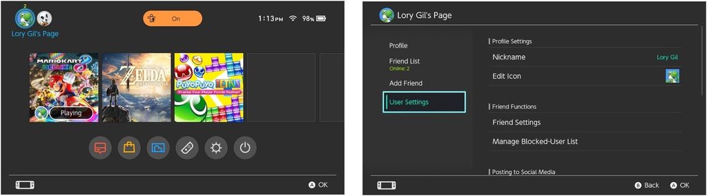 How to share Nintendo Switch screenshots to Facebook and Twitter | iMore