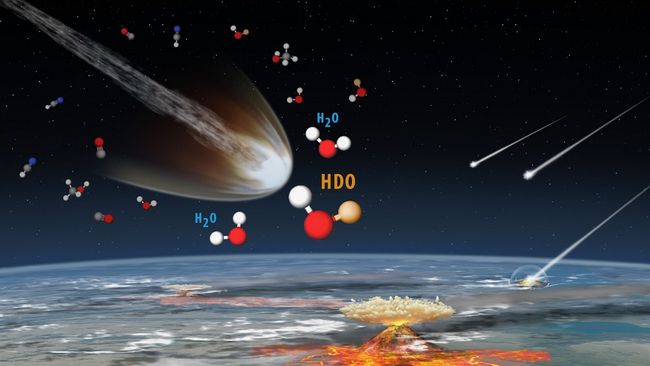 'Devil Comet' contains 'strongest evidence yet' that comets delivered ...