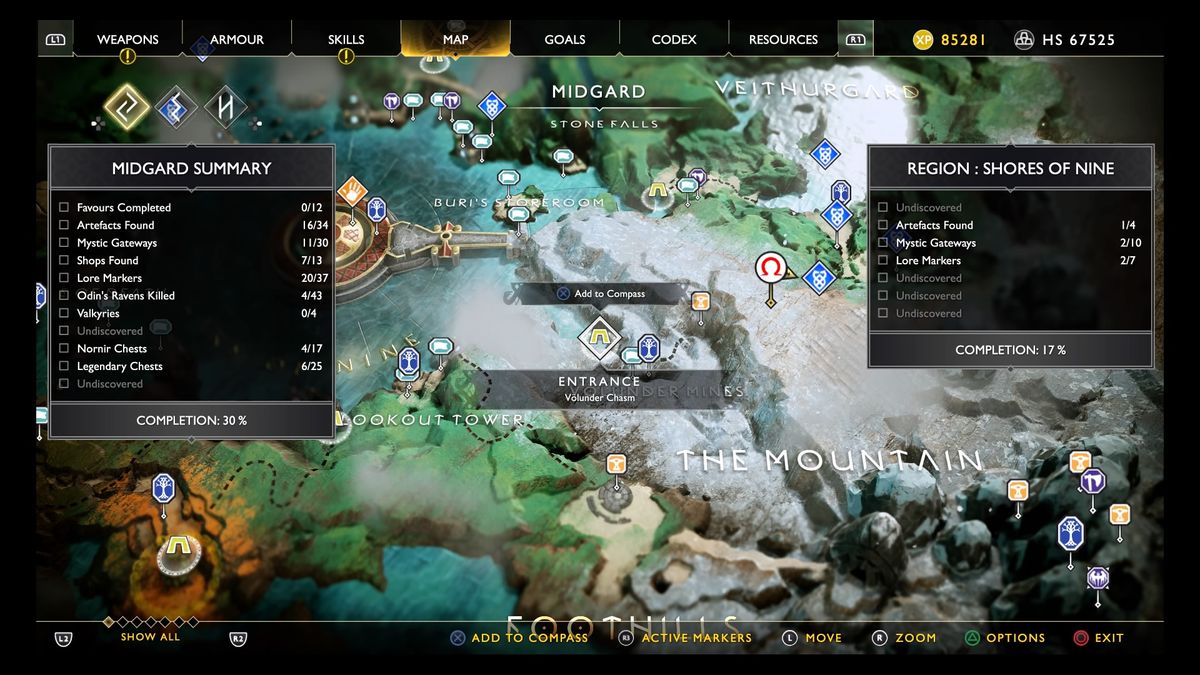All God of War treasure map locations | PC Gamer
