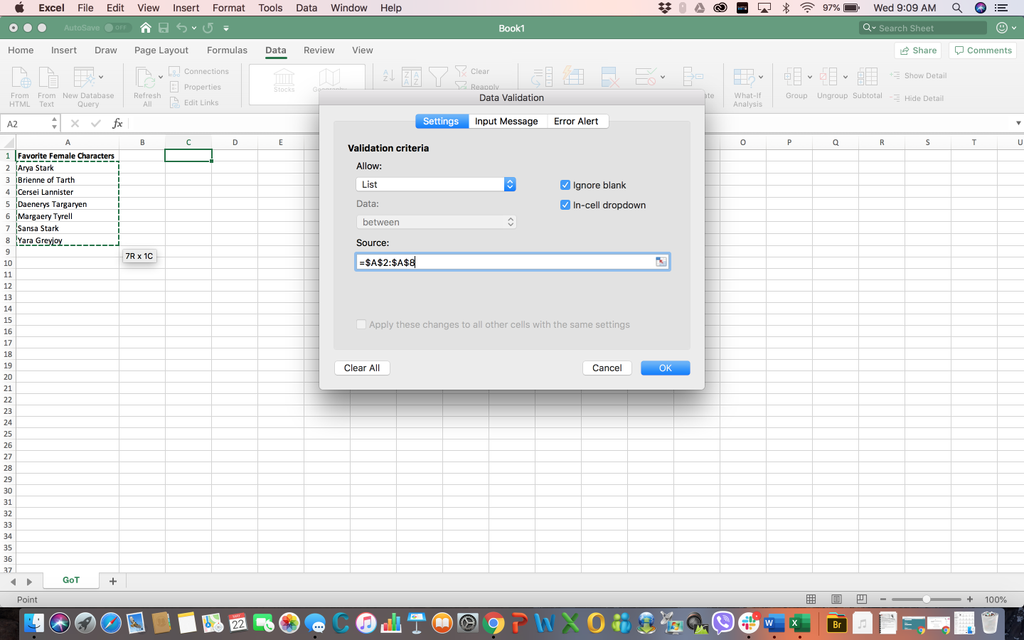 How to create a drop down list in Excel | TechRadar