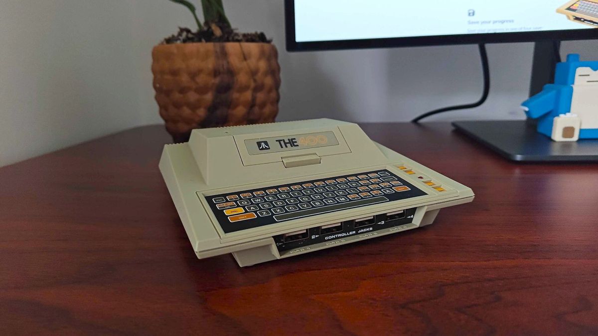 THE400 Mini review: "your dad's first Atari PC is back" | GamesRadar+