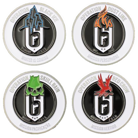 These Rainbow Six Siege Koyo coins feed your Operation nostalgia ...