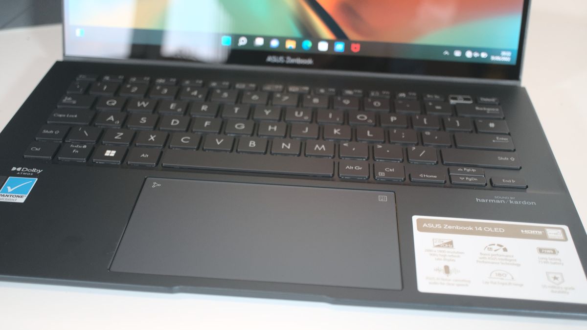 ASUS Zenbook 14 review: A lightweight laptop with a gorgeous OLED ...