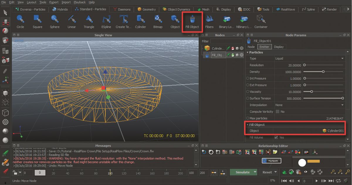 Use particles to create a 3D splash | Creative Bloq