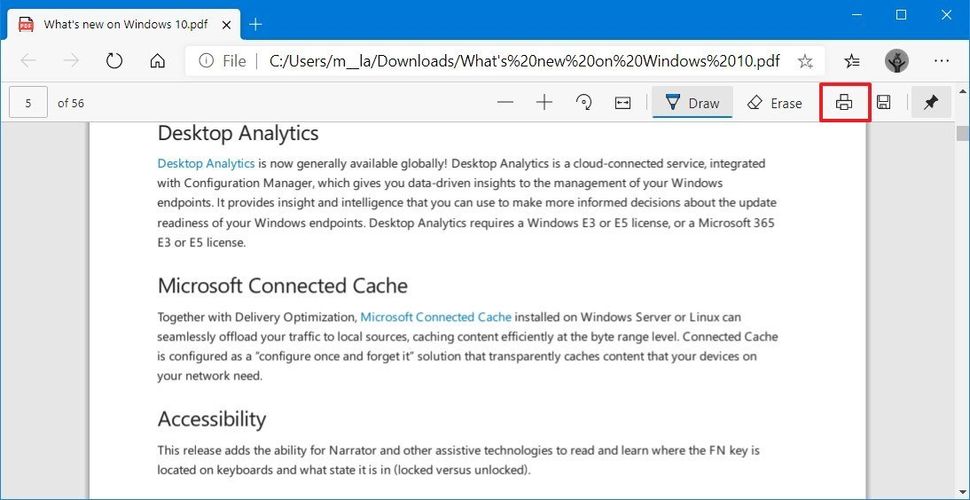 How to use PDF viewer on new Microsoft Edge Chromium | Windows Central