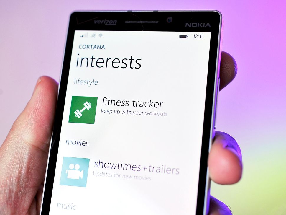 Here is how to enable Cortana's Lifestyle and Fitness Tracker interest ...