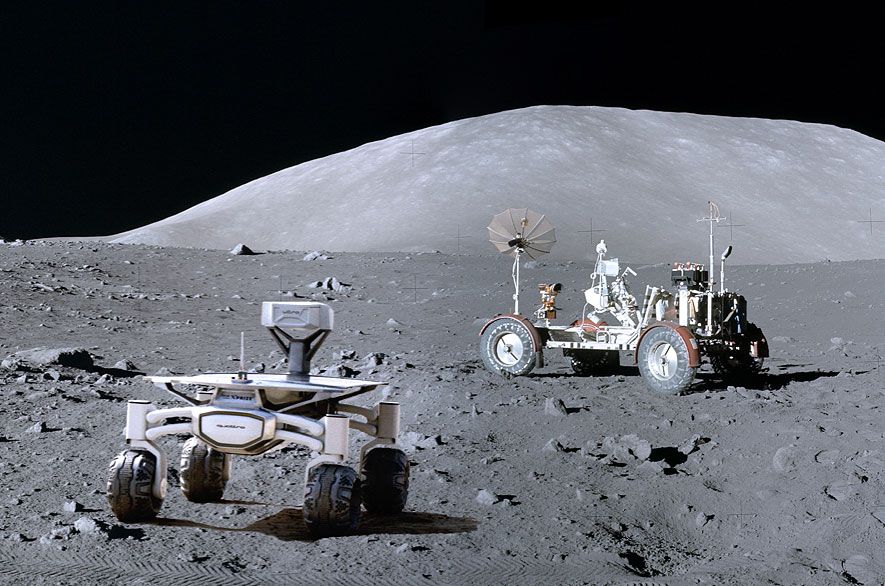 Moon-Race Team Reserves Rocket to Land Rovers Near Apollo 17 Site | Space