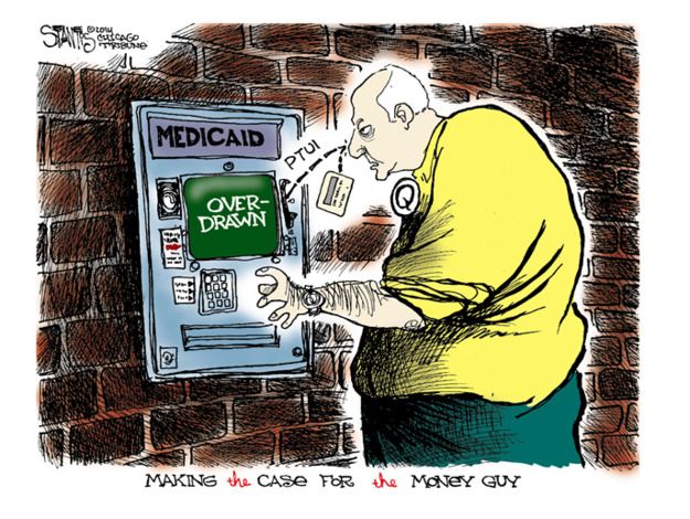 Political cartoon U.S. Medicaid | The Week