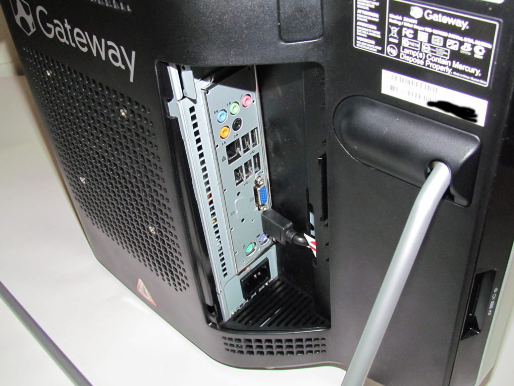 Gateway One ZX4931 (ZX4931-31e) - Touchscreen Computing: Gateway ZX4931 ...