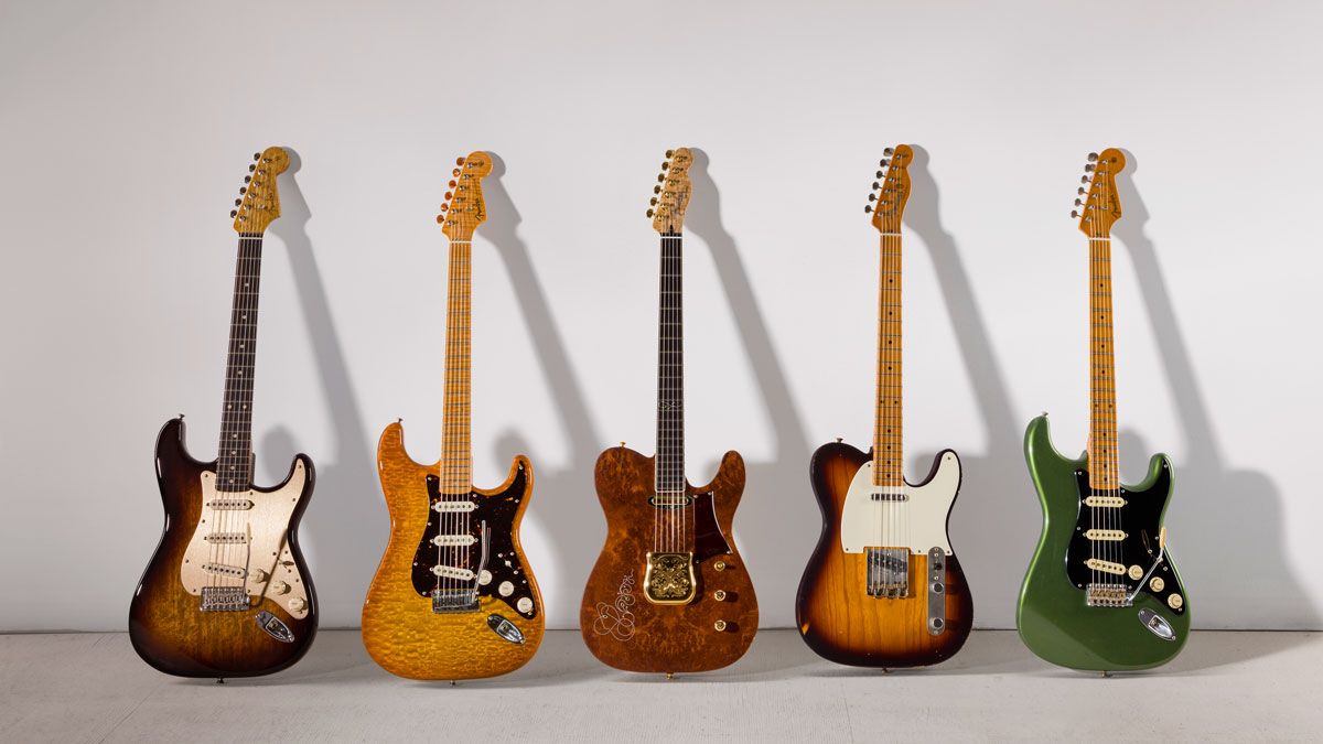 Fender unveils 5 ultra-high-end Master Built guitars to benefit live ...