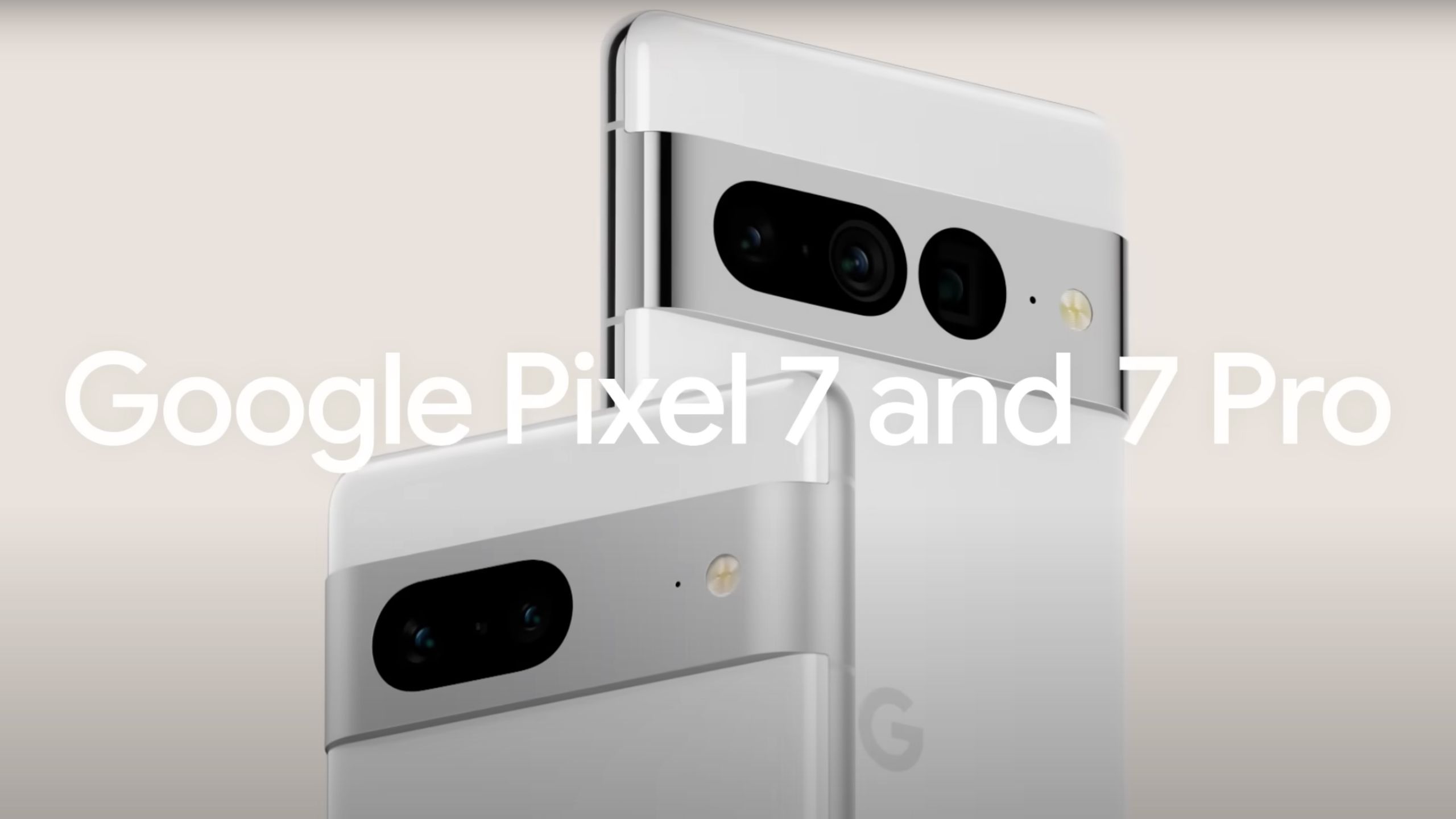 Google Pixel 7 Pro and Pixel 7 unveiled with Tensor G2 and improved ...