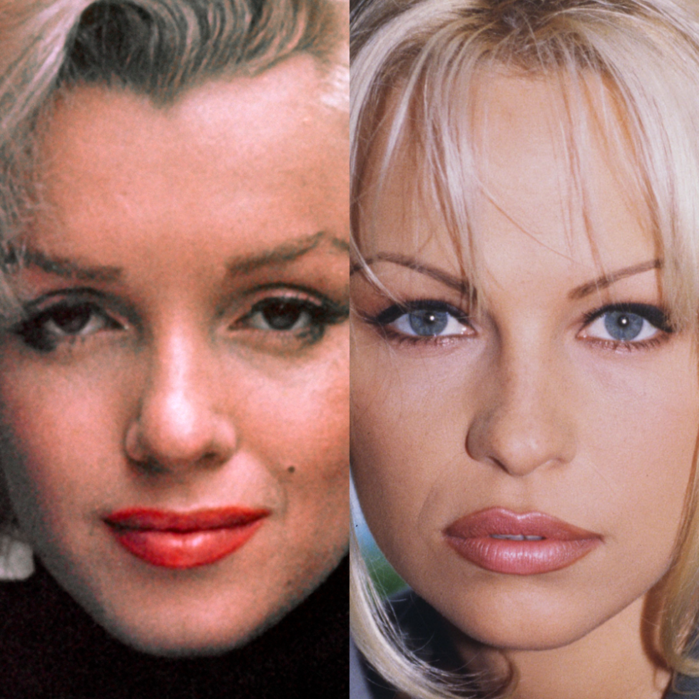 Overdrawn Lips History - Lipliner Through the Years | Marie Claire