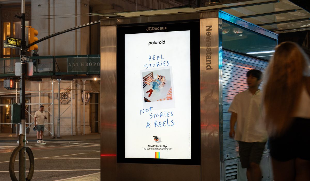 Polaroid just dropped the most iconic anti-AI ad of the year | Creative ...