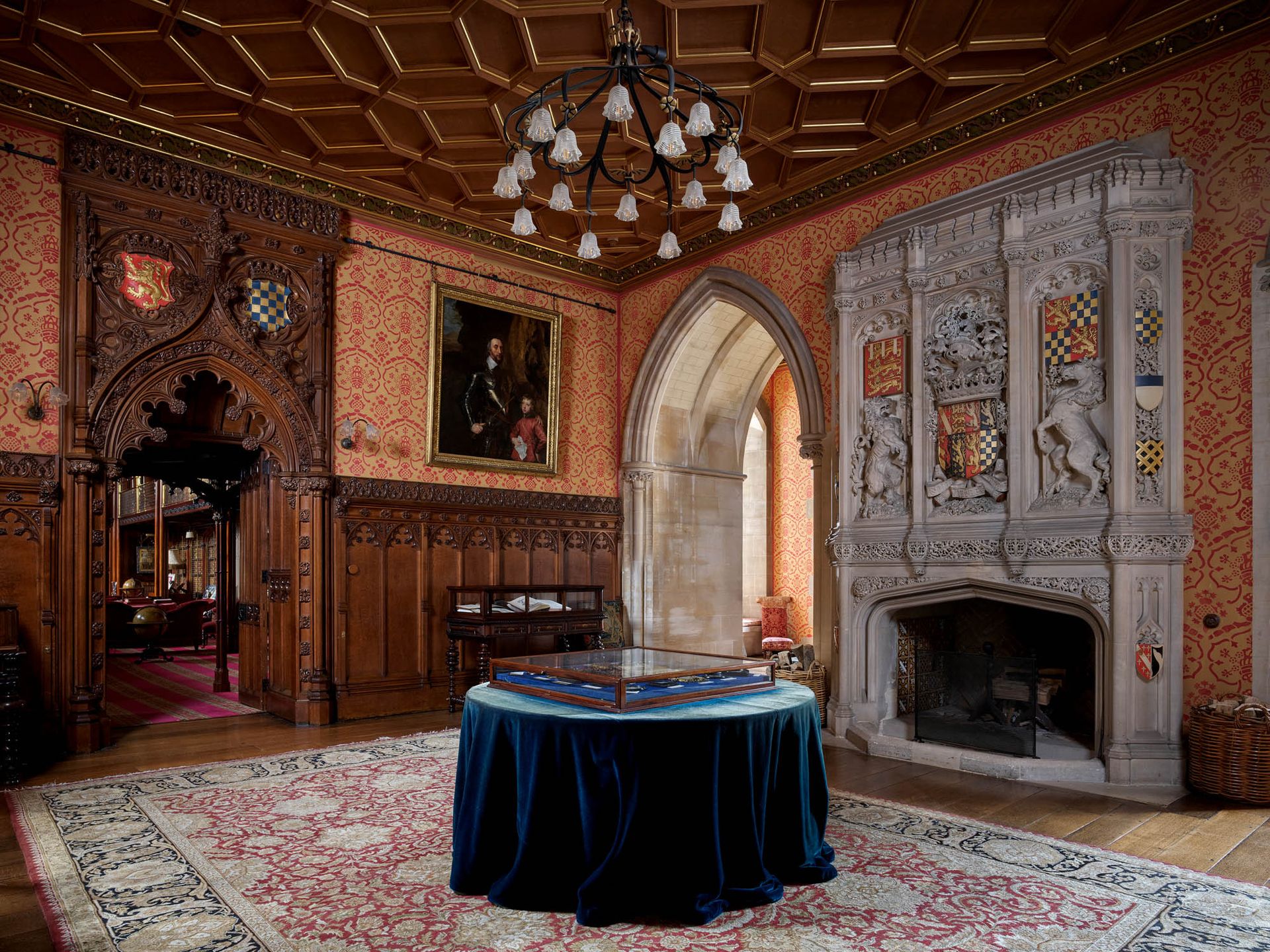 The feudal splendour of Arundel Castle's magnificent interiors ...