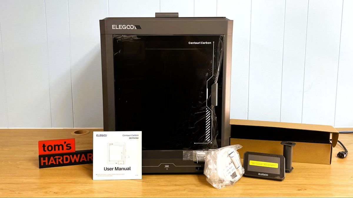 Elegoo Centauri Carbon review: Finally an affordable Core XY | Tom's ...