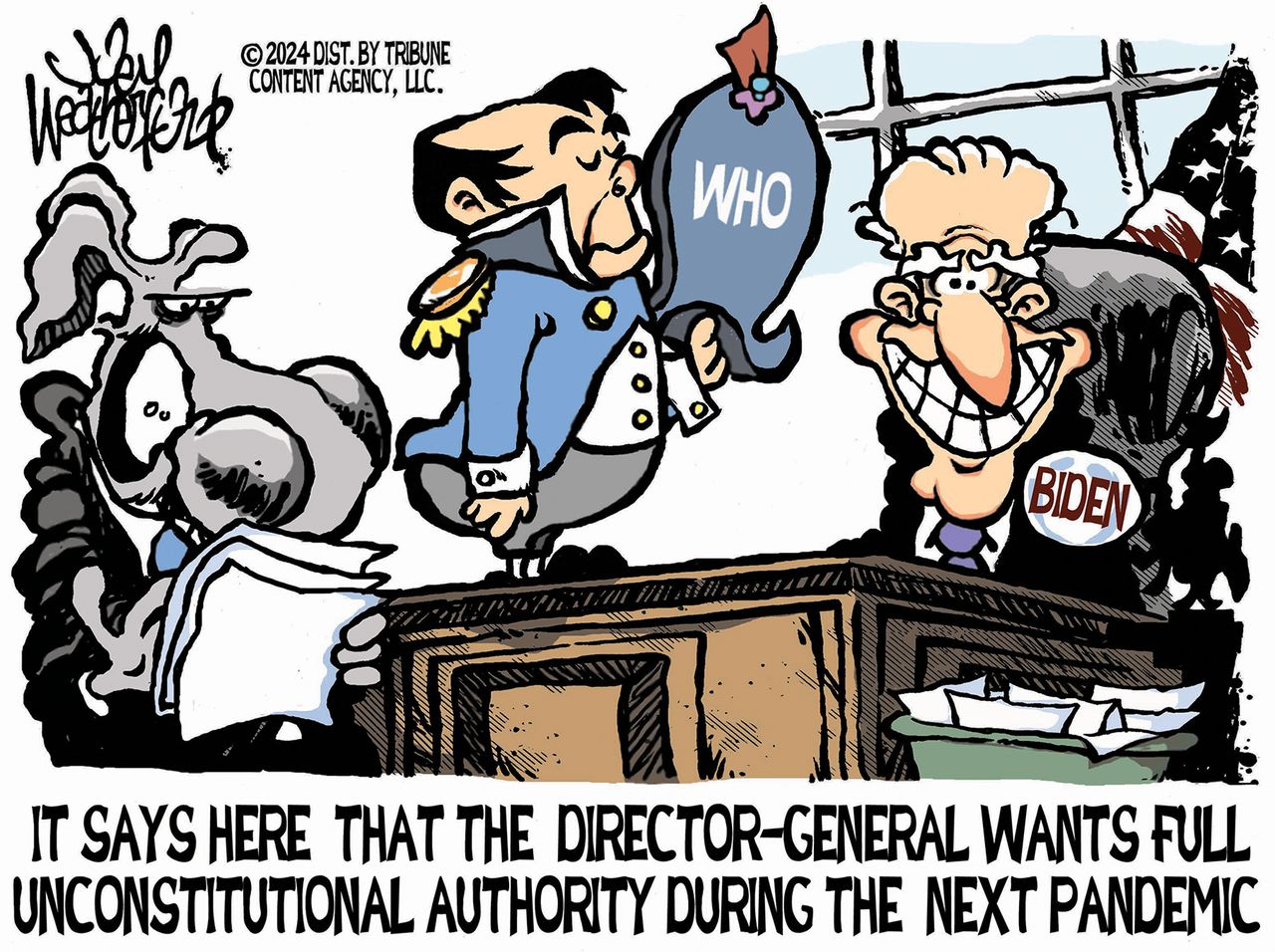 Today's political cartoons - June 4, 2024 | The Week
