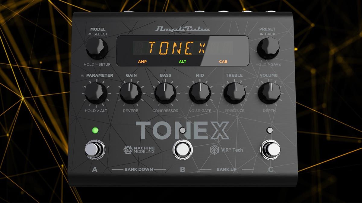 IK Multimedia brings its AI Machine Modeling to the floor with the TONEX Pedal, promising ...