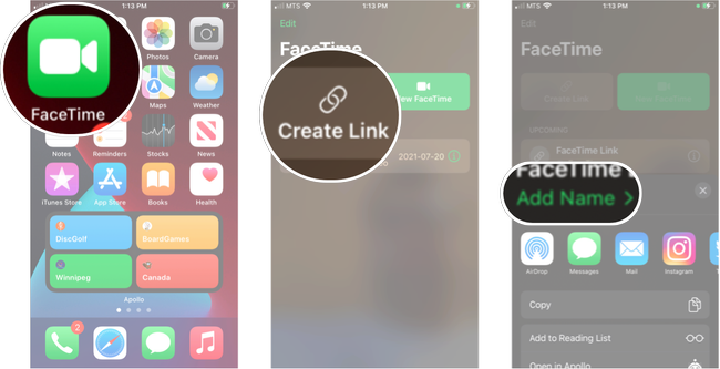 How To Create A FaceTime Call Link On IPhone And IPad IMore