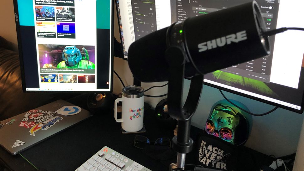 Shure MV7 Podcast microphone review | PC Gamer