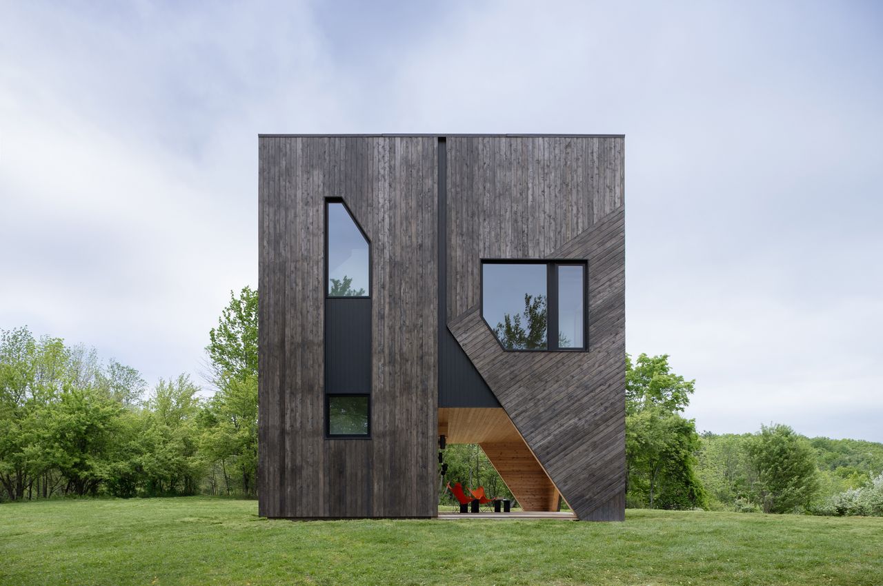 This cube house sits atop a Hill in Hudson Valley | Wallpaper*