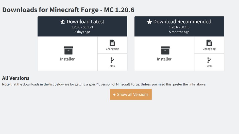 How to install Minecraft Forge and use mods | GamesRadar+