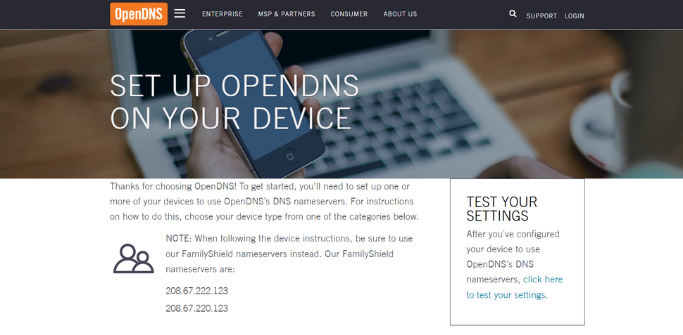 OpenDNS Family Shield parental control review | TechRadar