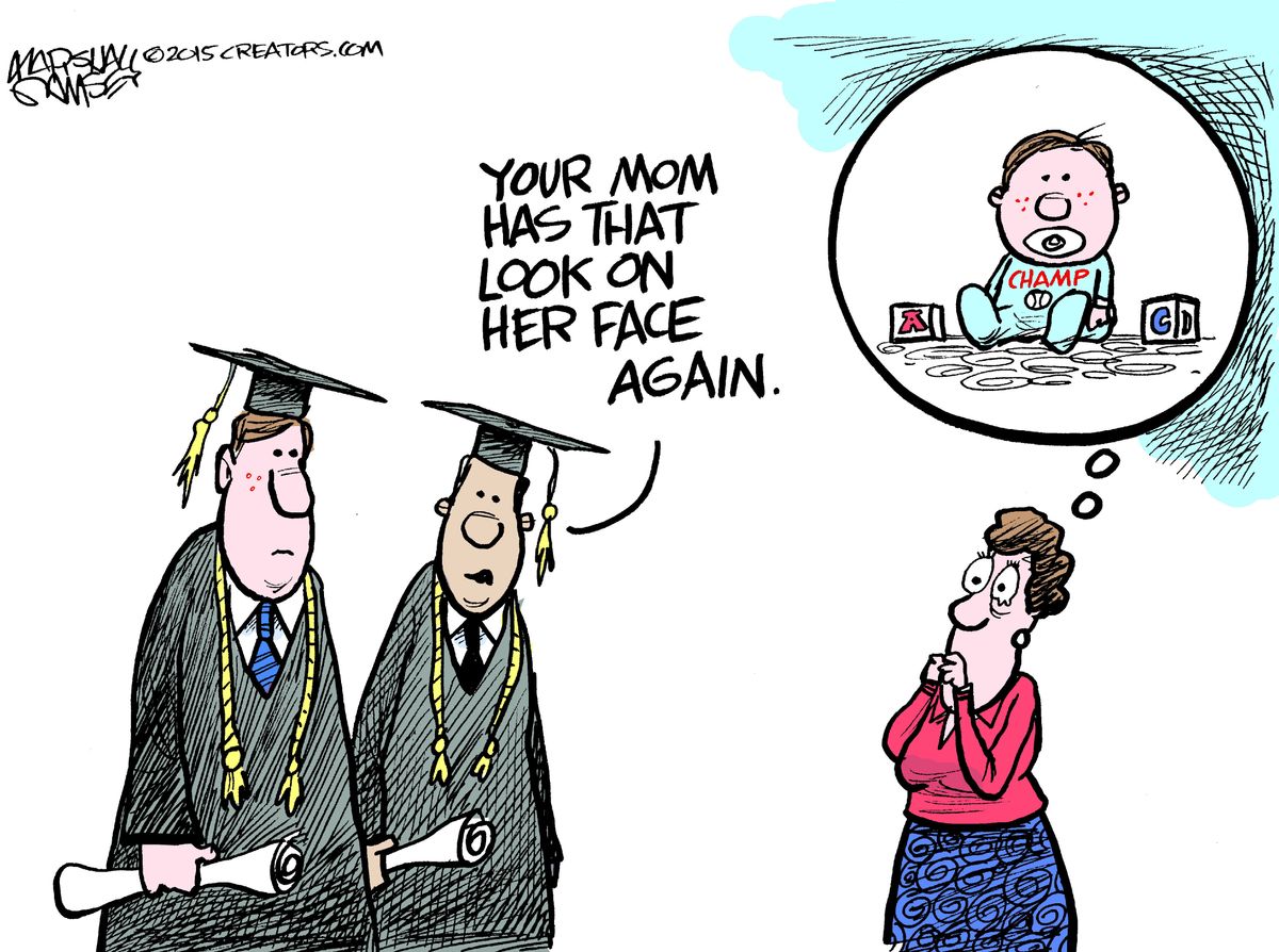 Editorial cartoon U.S. College Debt | The Week